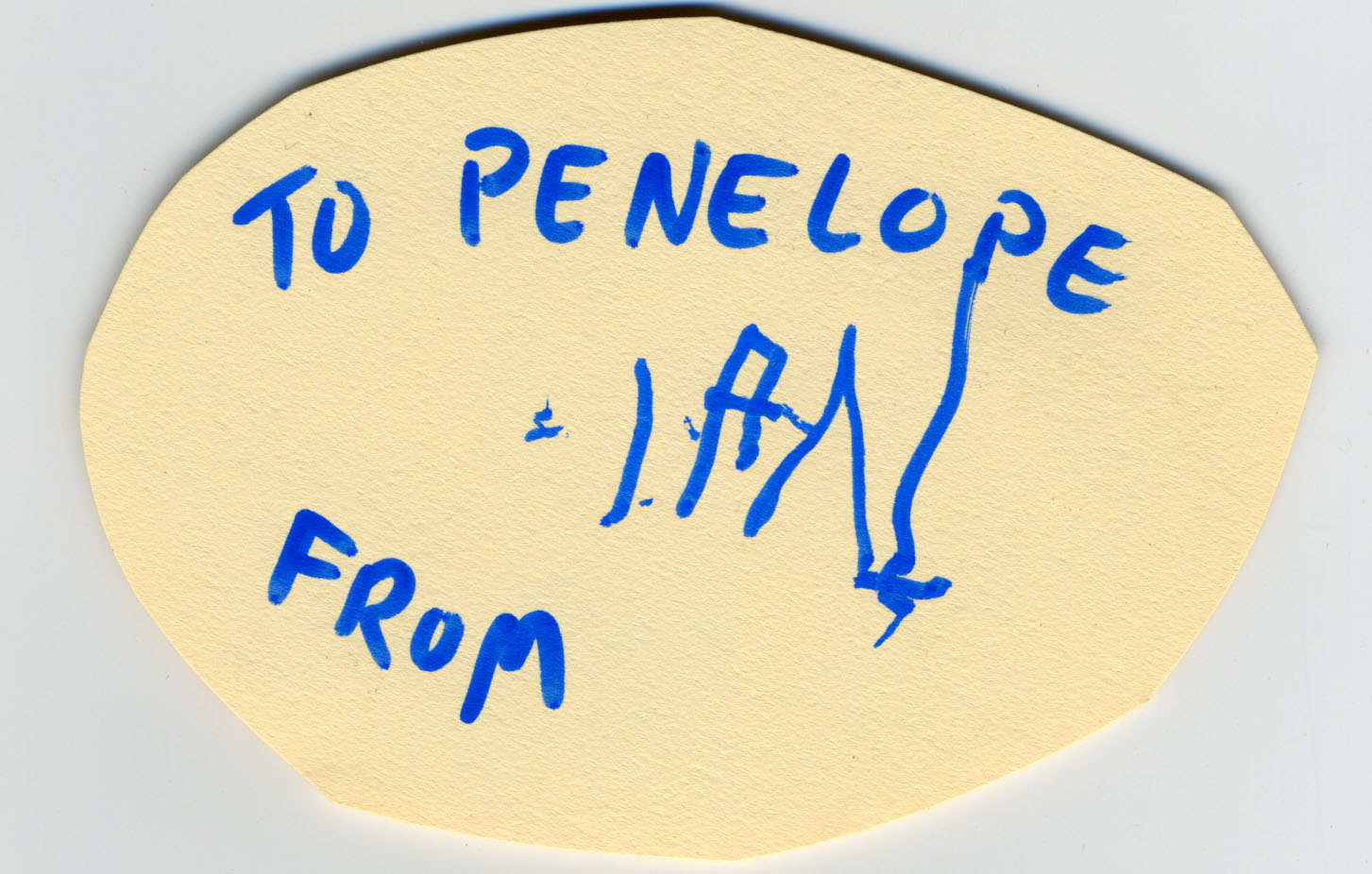 Blog Ian: Ian's First Signature